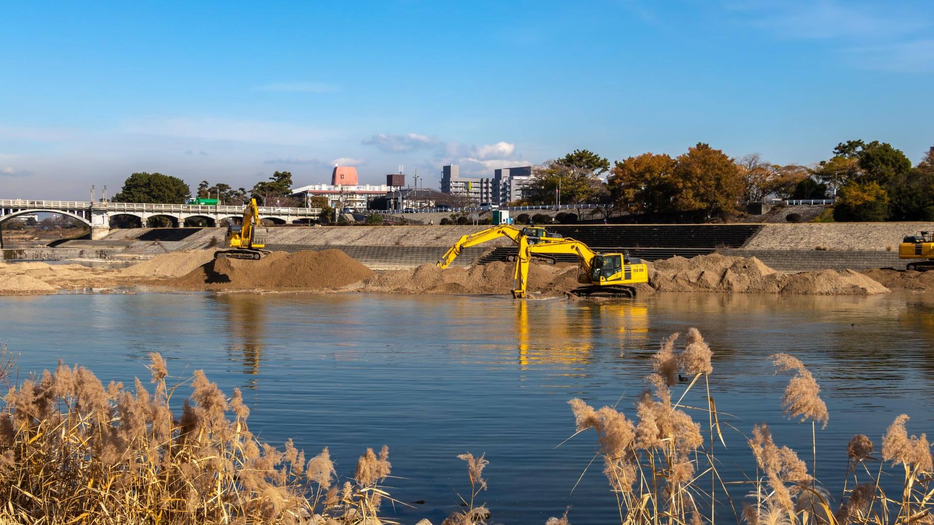 River Dredging for Flood Prevention and Navigation